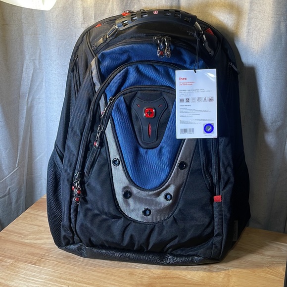 Wenger | Bags | Nwt Wenger Ibex Laptop Backpack Fits 7 Inch Laptop ...